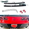 NJSBYL Corvette C7 LED Bumper Reflector Lights for 2014-2019 Chevrolet ...