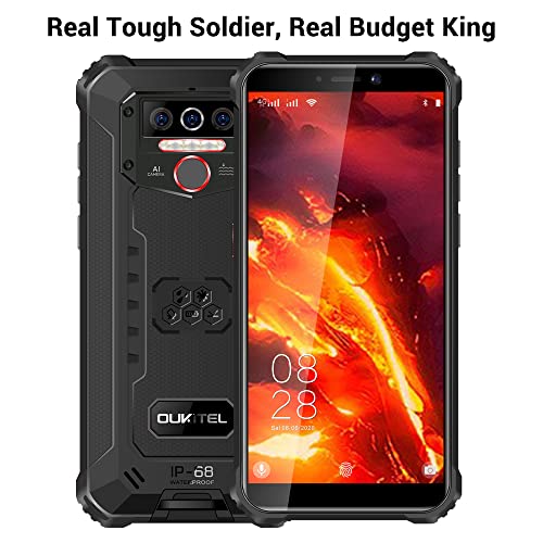OUKITEL WP5 Pro Rugged Unlocked Smartphone, 5.5''HD+ Screen, 8000mAh ...