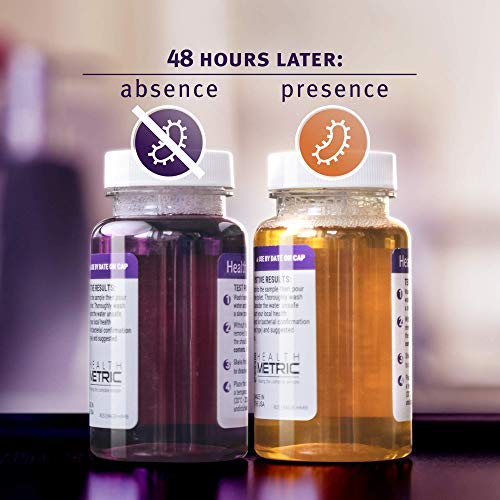 Coliform Bacteria Test Kit for Drinking Water - Easy to Use 48-Hour ...