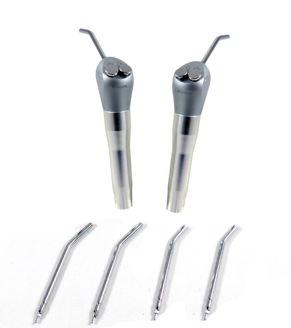 Amazon.com : Dental Air Water Syringe Triple 3 Way 2 Nozzles Tips Metal ...