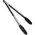 Amazon.com: Heat Resistant Silicone Kitchen Tong: U-Taste 12 inch Large ...