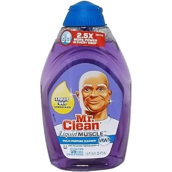 Amazon.com: 2 Pk, Mr. Clean Liquid Muscle Gel Concentrate - Crisp Lemon ...