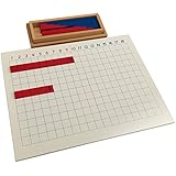 Amazon.com: Kghios Montessori Addition and Subtraction Board Montessori ...