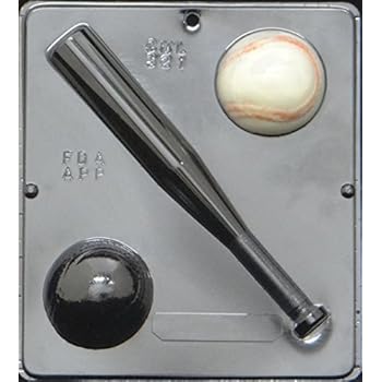 Amazon.com: CK Products Baseball Bat Pretzel Chocolate Mold: Candy ...