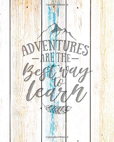 Adventures Are The Best Way To Learn: Family Camping Planner & Vacation ...