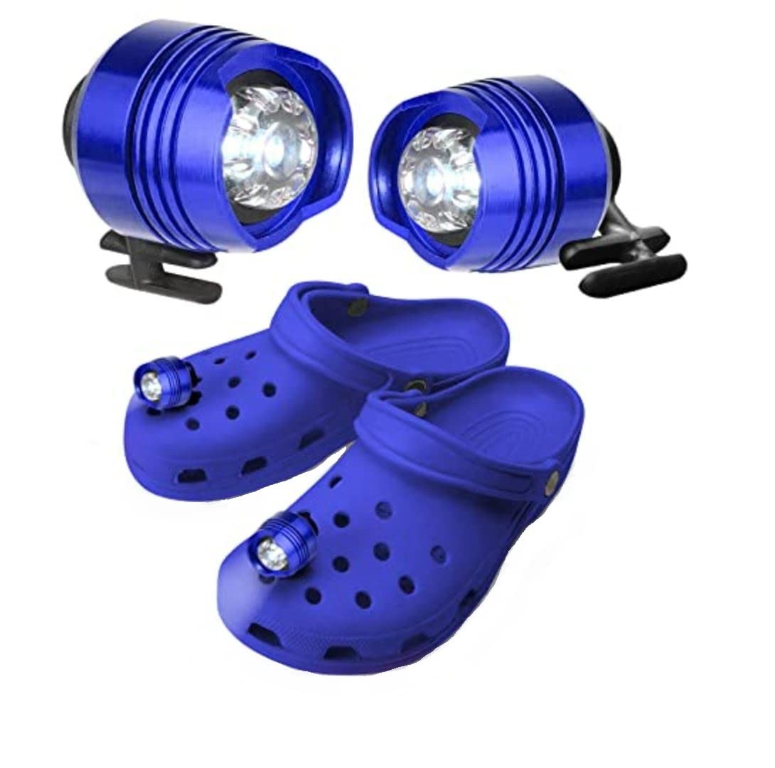 Headlights for Croc, 2Pcs LED, Shoes Lights Charms for Dog Walking ...