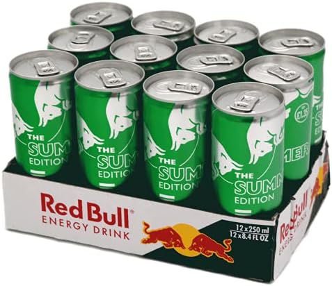 Red Bull Summer Edition Cactus Fruit Energy Drink, 250ml (Case of 12 ...