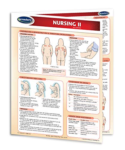 Nursing Quick Reference Guides - 4 Chart Bundle - Medical Study Guides ...
