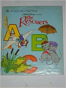 The Rescuers ABC (tell-a-tale #2456-39): Walt Disney, Walt Disney ...