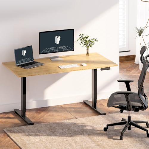 FLEXISPOT E6 Essential Dual Motor Bamboo 3 Stages Electric Standing ...