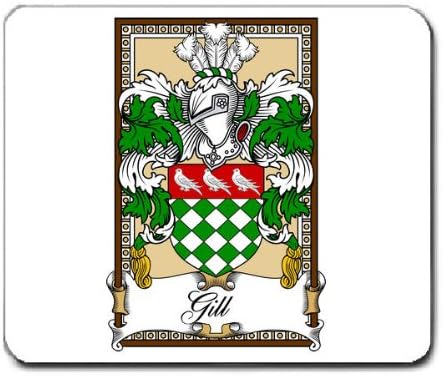 Amazon.com : Gill Family Crest Coat of Arms Mouse Pad : Office Products