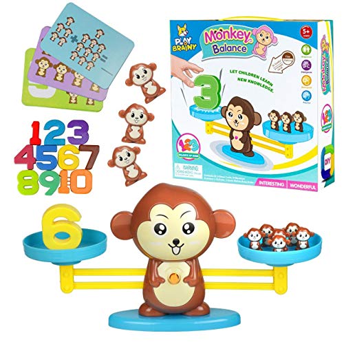 Play Brainy Balancing Monkey Game – Fun & Educational Monkey Scale Math ...