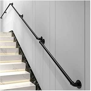 Pasamanos Industriales Antideslizante, Barandilla con Soportes de ...