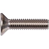 Socket Flat Countersunk Head Cap Screw, 5/16-18 x 1", Stainless Steel 18-8, Hex Socket (Quantity ...