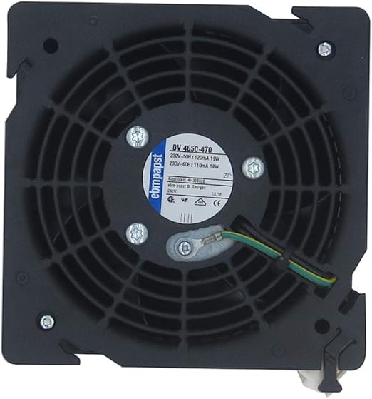 ebmpapst Fan DV4650-470 230VAC 50HZ 110MA 17.7W DV 4650-470 Rittal ...
