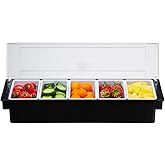 Amazon.com | MUKEEN Ice Cooled Condiment Serving Container-3 ...