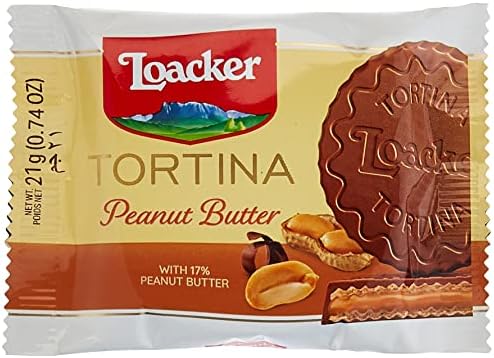 Loacker Tortina Peanut Butter 21 grams, BROWN price in UAE | Amazon UAE ...