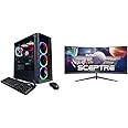 Amazon.com: CYBERRPOWERPC Gamer Xtreme VR Gaming PC, Black & Sceptre 30 ...