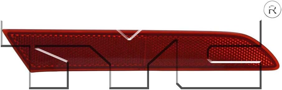 Amazon.com: For Mazda CX-7 Rear Bumper Reflector 2010 2011 2012 Driver ...