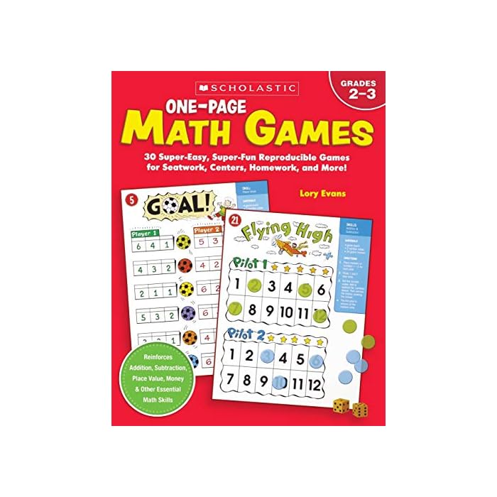 Buy One-Page Math Games: 30 Super-Easy, Super-Fun, Reproducible Games ...