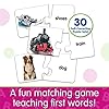 The Learning Journey: Match It! - First Words - 30 Piece Self-Correcting Words with Matching ...