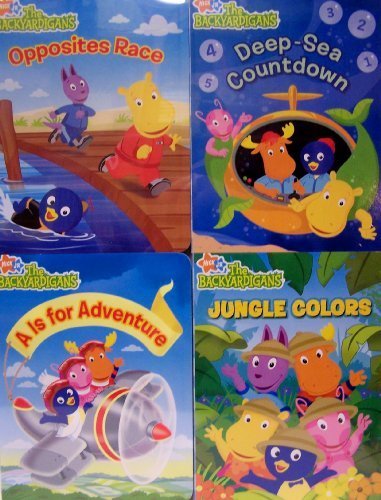 Backyardigans Super Board Book Set: Nick Jr.: 9781442403086: Amazon.com ...