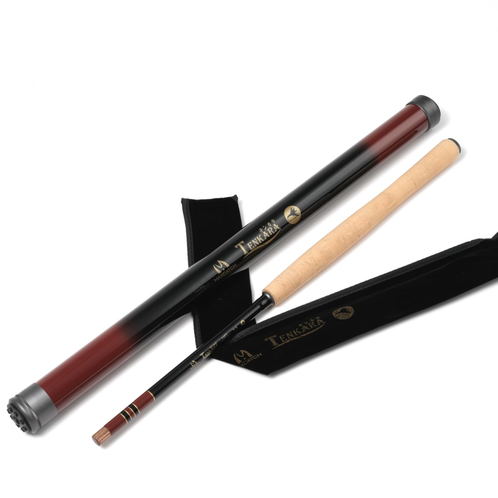 Maxcatch Tenkara Fishing Rod (V-tenkara, Triple-Zoom:10'8''/11'10''/12 ...