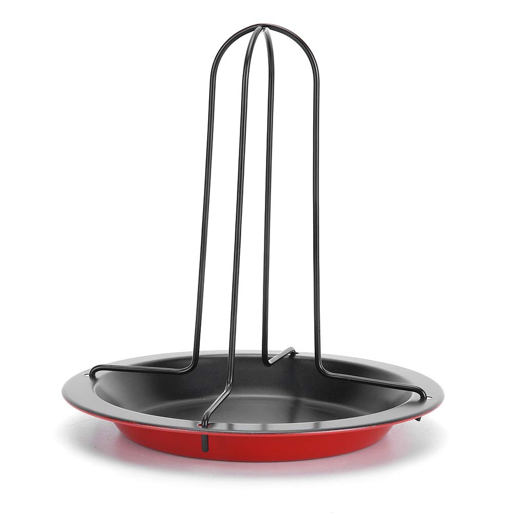 Buy Chicken Stand, Carbon Steel Chicken Holder, Convinient Detachable ...