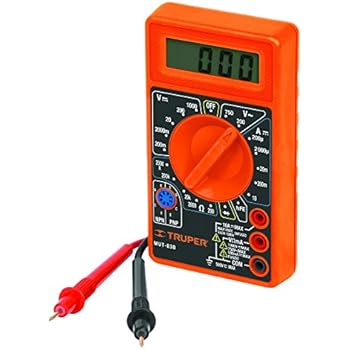 Truper MUT-202 Multímetro Digital con Gancho: Amazon.com.mx ...