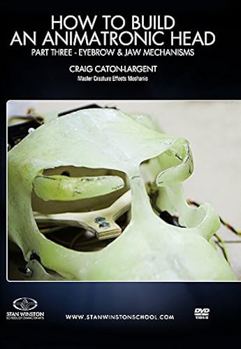 How to Build an Animatronic Head Part 3 - Eyebrow & Jaw Mechanisms in ...