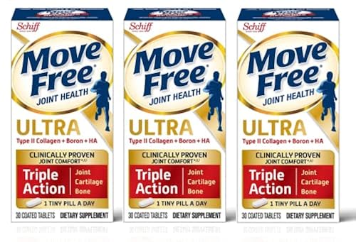 Move Free Type II Collagen & Boron Ultra Triple Action Joint Support ...