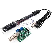 Liquid PH Value Detection detect Sensor Module Monitoring Control for Arduino BNC Electrode ...
