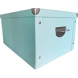 Amazon.com: GUOZI Decorative Storage Box with Lid - Collapsible and ...