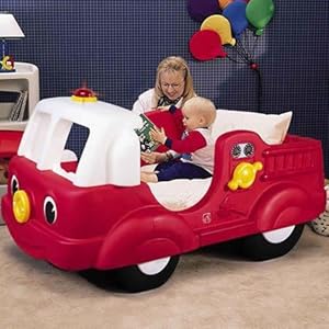 STEP 2 - FIRE ENGINE TODDLER BED, REF 795000: Amazon.co.uk: Toys & Games