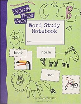 Amazon.com: WORDS THEIR WAY LEVEL B STUDENT NOTEBOOK 2005C ...
