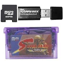 Amazon.com: Hot Sale Supercard Mini SD Adapter for GBA GBASP GBA Flash ...