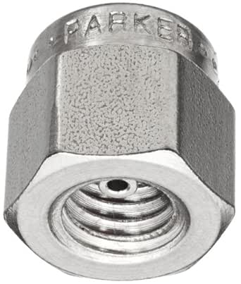 Parker 1BLP1-316 316 Stainless Steel A-LOK Plug 1/16" Compression Plug ...
