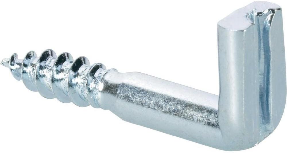 SLOTTED SQUARE HOOKS 80mm - HEAVY DUTY HOOKS - PACK OF 4 - TOOL HANGER ...