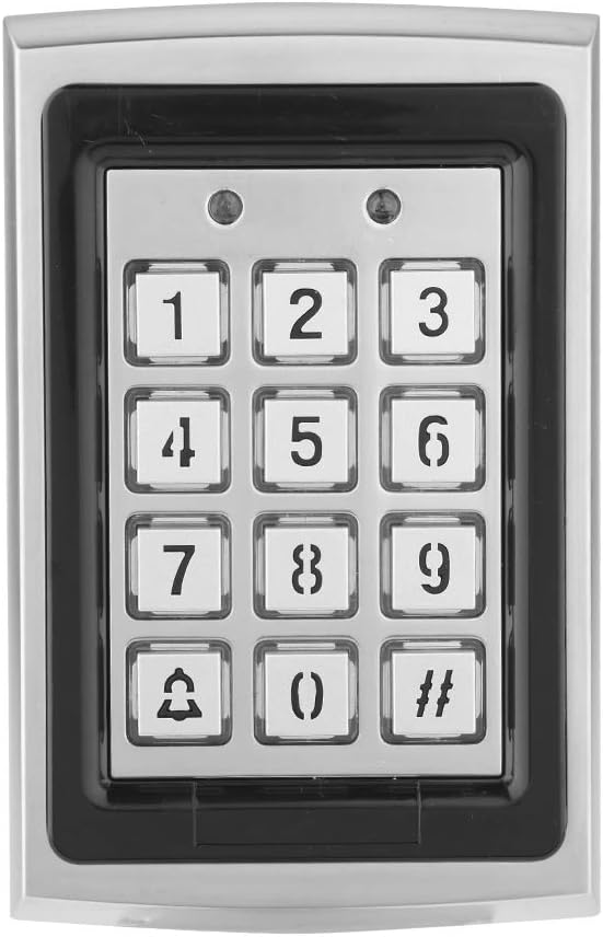 Metal Door Access Controller Keypad with Backlight RFID Card Reader for ...