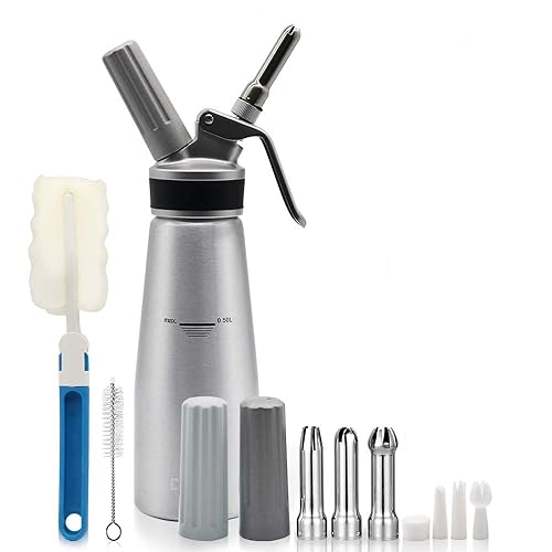 whipped cream dispenser,Professional Grade Whipped Cream Maker 500mL ...
