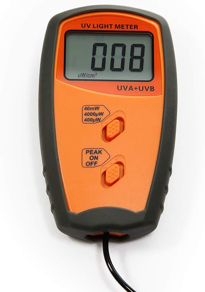 AMTAST UV340B UV Light Meter UVA & UVB Light Measure Tester, 290~390nm ...