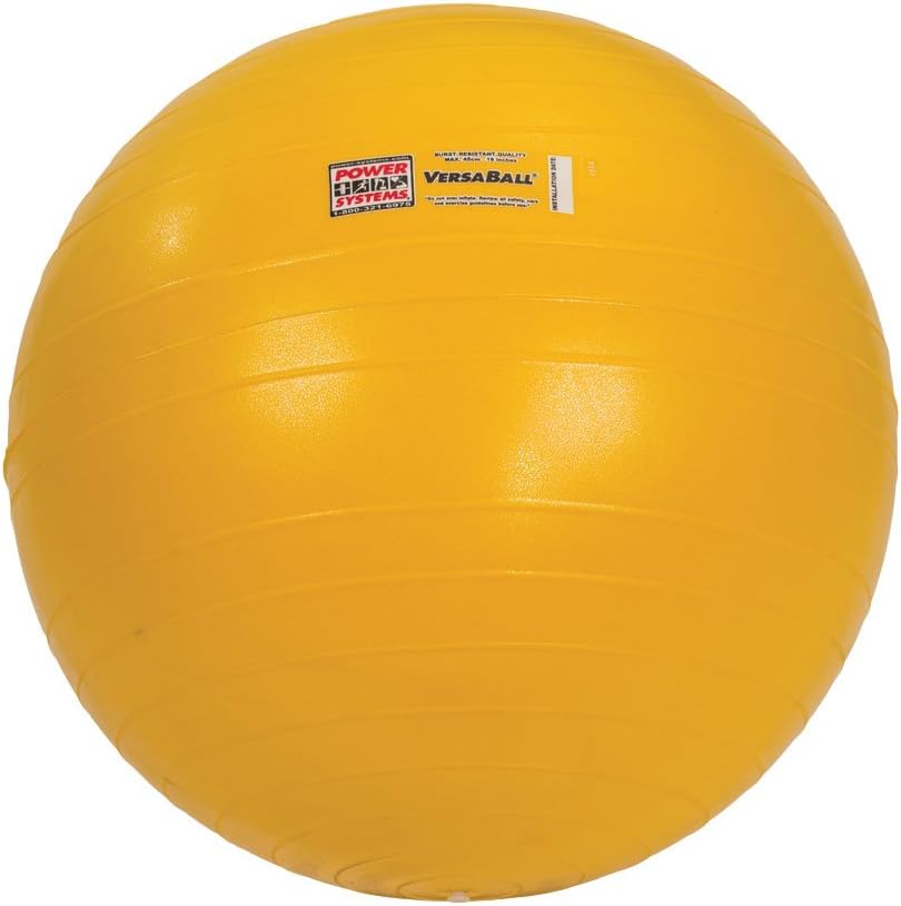 Power Systems VersaBall Balle de stabilité, 80010, Sunrise Gold, 45 cm ...