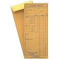 Amazon.com : 2500 Cashier Depot MT230 Cashier's Report Envelope, 4 1/2 ...