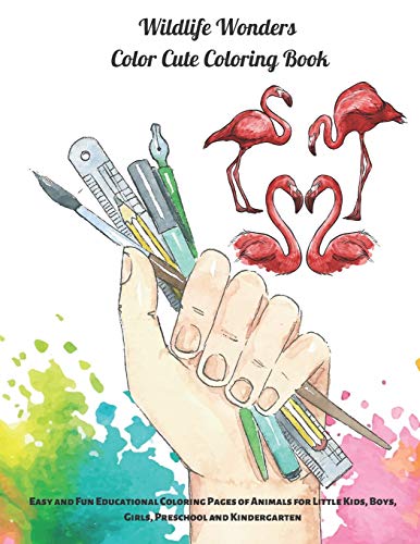 Animal Kingdom - Color Cute Coloring Book - This adorable coloring book ...