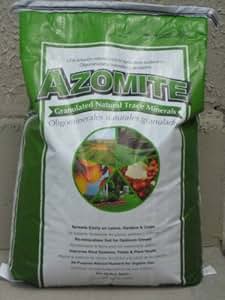 Amazon.com : Azomite Organic Trace Mineral Soil Additive Fertilizer 44 ...