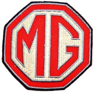 MG Morris Garages Sport Racing Car Logo t-shirt Jacket Patch Sew Iron ...