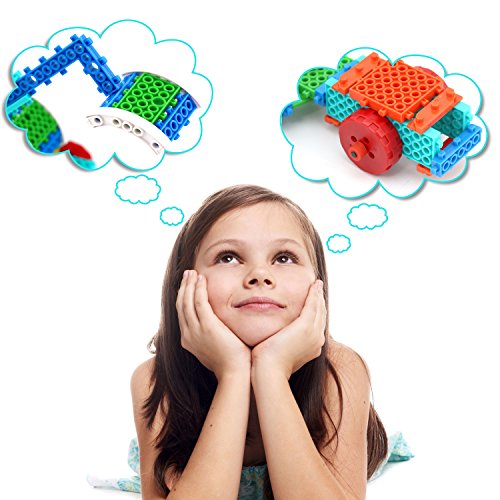 PACKGOUT Boy Toys STEM Robot Kit Building Toys Remote Control Building ...