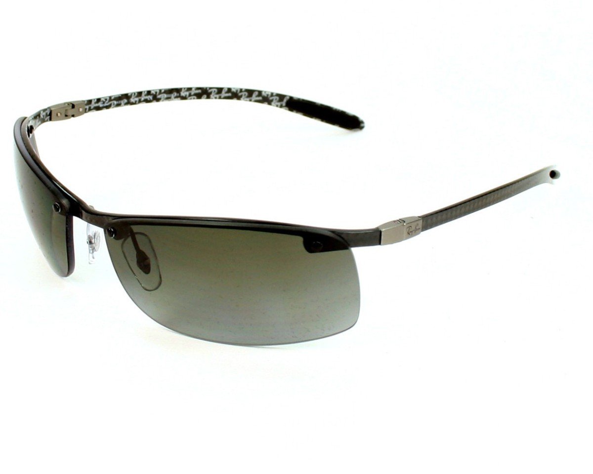 Ray Ban Sunglasses RB 8305 RB8305 122/T3 Carbon Fibre Grey Grey ...