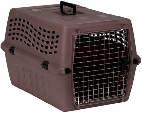 Amazon.com : Petmate Deluxe Vari Kennel Jr, Large, Nutmeg : Pet Kennels ...