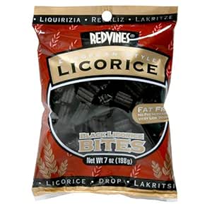 Amazon.com : Red Vines European-Style Black Licorice Bites, 7-Ounce ...